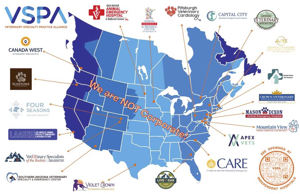 Veterinary Job Opportunities at VSPA Member Hospitals